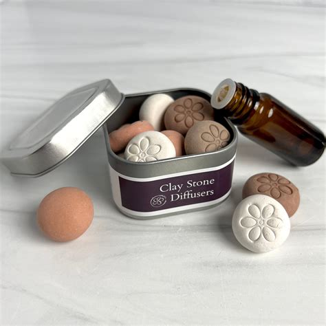 Clay Stones Diffuser Tin Diffuser Clay Oil Diffuser