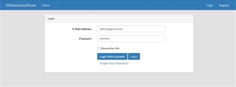 Laravel Login With Linkedin Using Socialite Package Danatec