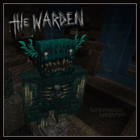Warden Minecraft With Creepy Face 