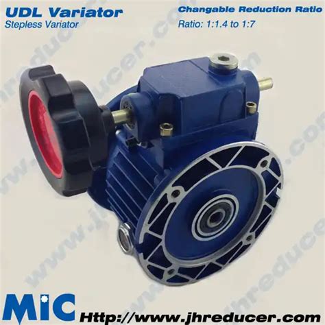 Udl Series Stepless Speed Variator With Motor Planetary Gearing