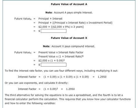 Solved 1 Introduction To The Future Value Of Money Aa Aa