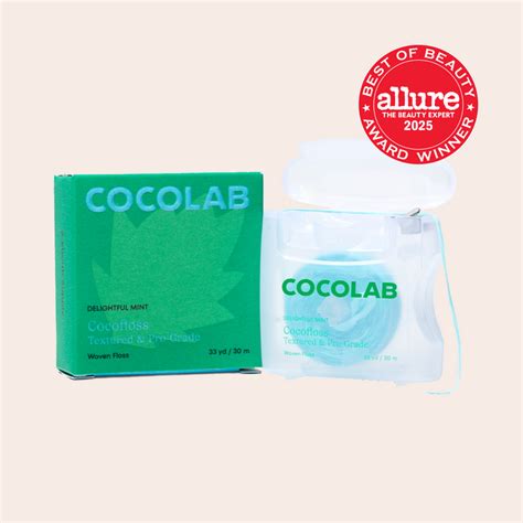 Dentist Designed Woven Dental Floss At Cocofloss Cocolab
