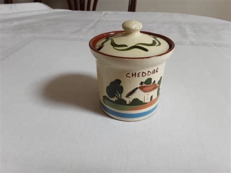 Devon Motto Ware Pottery Watcombe Jam Pot £750 Picclick Uk