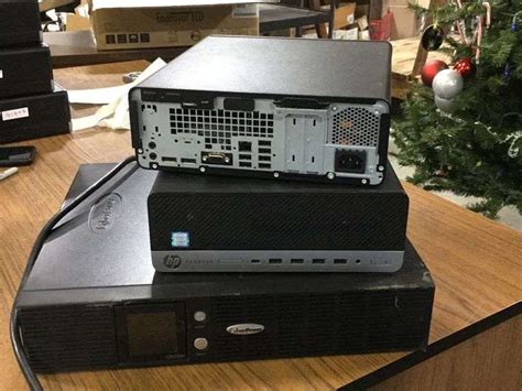 Cyberpower Or Hp Prodesk Computer Towers Sherwood Auctions