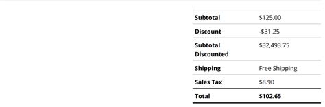 Woocommerce Pdf Invoice Display Subtotal That Includes Discount And