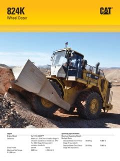 Caterpillar Cat 824k Specifications Machinemarket