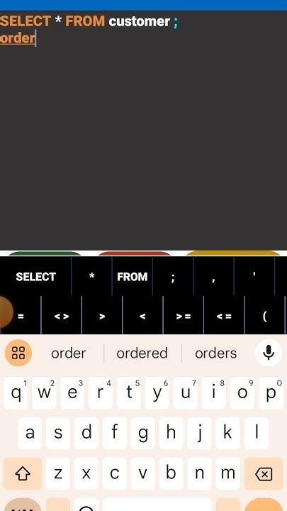 Sql Order By Keyword Shorts Sqlorders By Keywords Database