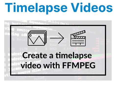 Creating Time Lapse Videos With Ffmpeg