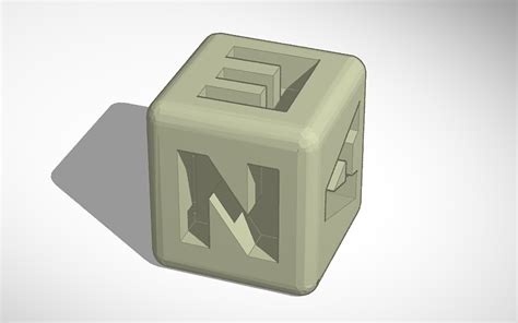 3d Design My Dice Tinkercad