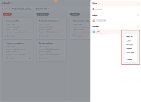 Quick Access Settings In Boards Online Help Qntrl