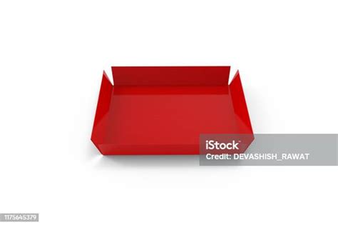 패스트 푸드를위한 빈 일회용 사각형 종이 접시 고립 된 흰색 배경에 템플릿을 조롱 3d 그림 0명에 대한 스톡 사진 및 기타 이미지 Istock