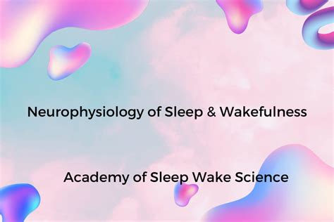 Neurophysiology Of Sleep And Wakefulness Asws Education