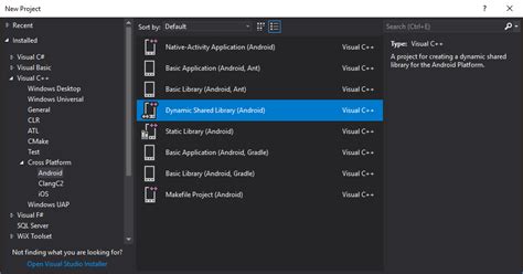 Visual Studio Link C Shared Library With C Library In Android Stack Overflow