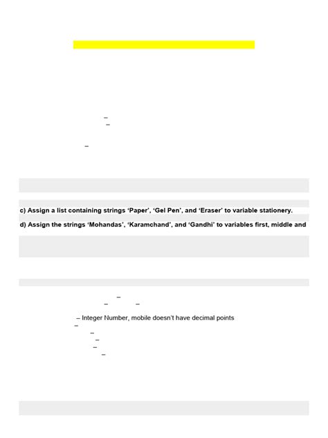 11 Ch3 Brief Overview Of Pythontextbook Solution Pdf