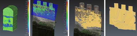 application of average deviation mapping algorithms for mesh surface