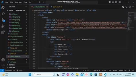 Sakshi Singh On Linkedin Codsoft Webdeveloper Internship Portfolio