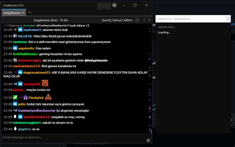 viewer list stuck with loading · issue 4511 · chatterino