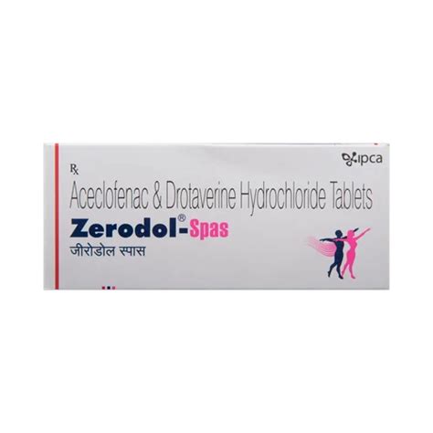 Zerodol Spas Tablet Strength 180 Mg At Rs 1591stripe In New Delhi