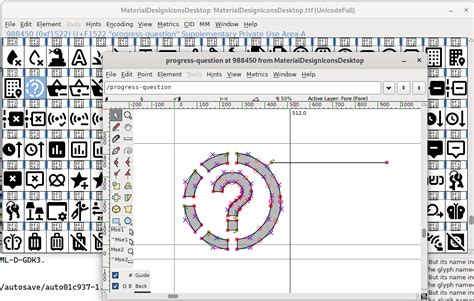 Glyph Broken · Issue 9 · Templarianmaterialdesign Font · Github