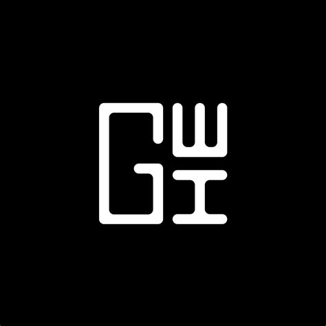 Gwi Letter Logo Vector Design Gwi Simple And Modern Logo Gwi Luxurious Alphabet Design