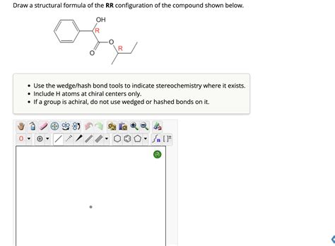 Solved Draw A Structural Formula Of The R Configuration Of Chegg Com