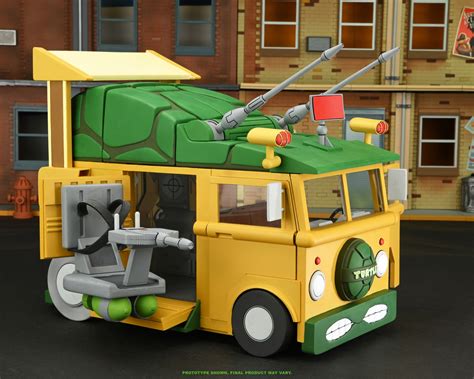 Tmnt Cartoon Series Turtle Van By Neca The Toyark News