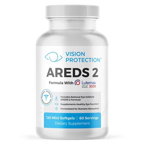 Vision Protection Areds 2 Eye Vitamin And Mineral Supplement For Ocular