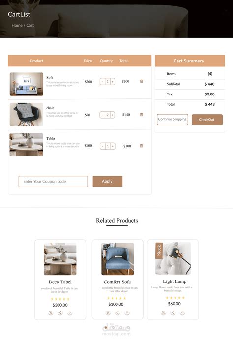 E Commerce Project مستقل