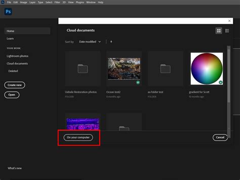 can t access my computer to open files only want adobe community
