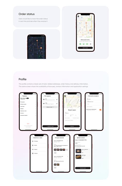 UX UI Delivery Mobile App On Behance