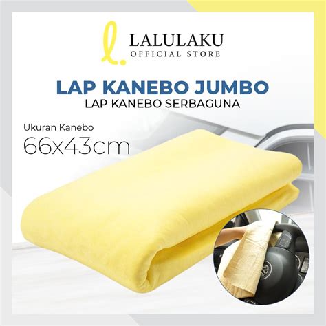 Jual Lap Chamois Kanebo Jumbo Xxl Ukuran 66 X 43 Dengan Serat Shopee Indonesia