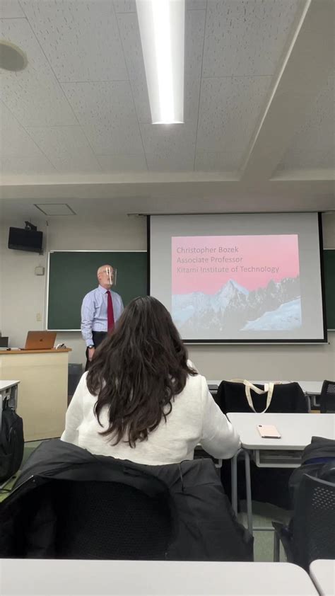 Sakura Science Last Day Китамид өнгөрөөсөн сүүлийн өдөр илтгэл