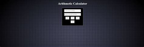 Github Atharvnaik07arithmeticcalculator This Project Is An