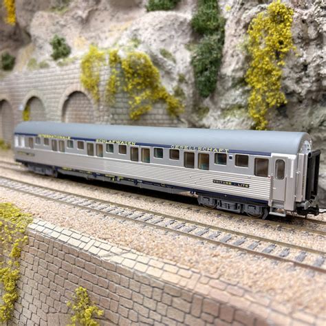Lsmodels 49105 Voiture Lits Type P Inox Bandeau Bleu Foncé Ciwl