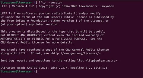 Lftp Command In Linux