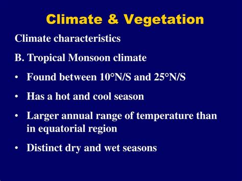 Ppt Climate And Vegetation Powerpoint Presentation Free Download Id4289872