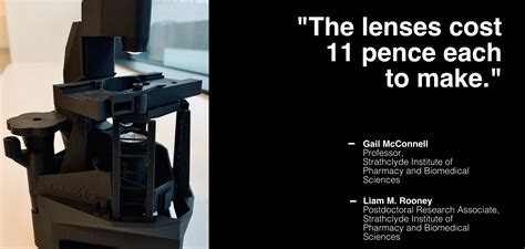 Qanda Democratising The 3d Printed Lab You Can Treat These Lenses And