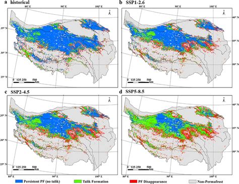 Permafrost Degradation Processes On The Tibetan Plateau During The
