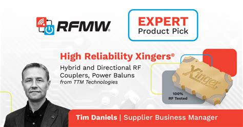 Rfmw Expert Product Pick Ttm Technologies High Reliability Xingers