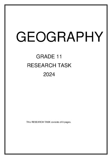 Grade 8 History Term 1 Task 1 Memorandum 2024 Social
