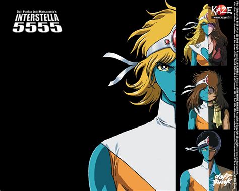 Character 480p Daft Punk Anime Movie Interstella 5555 Interstella