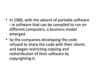 History Of Linux PPT Operating Systems Computer Software And Applications