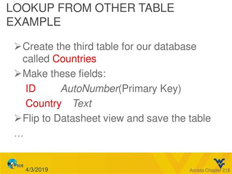 introduction to access database ppt download