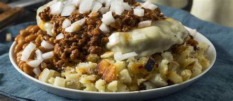 Garbage Plate Traditional Meat Dish From Rochester United States Of