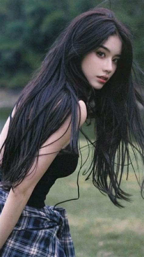 Korean Nữ Thần Tóc đẹp Miêu Nữ