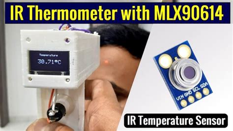 Diy Infrared Thermometer Using Mlx90614 Arduino And Oled