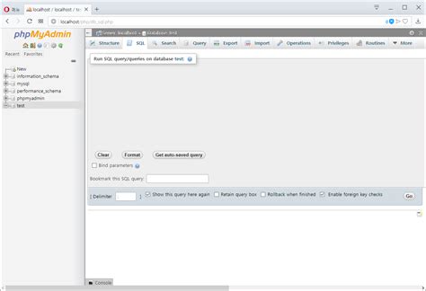 Iis Phpmyadmin Sql Tab Is Not Working Properly Stack Overflow