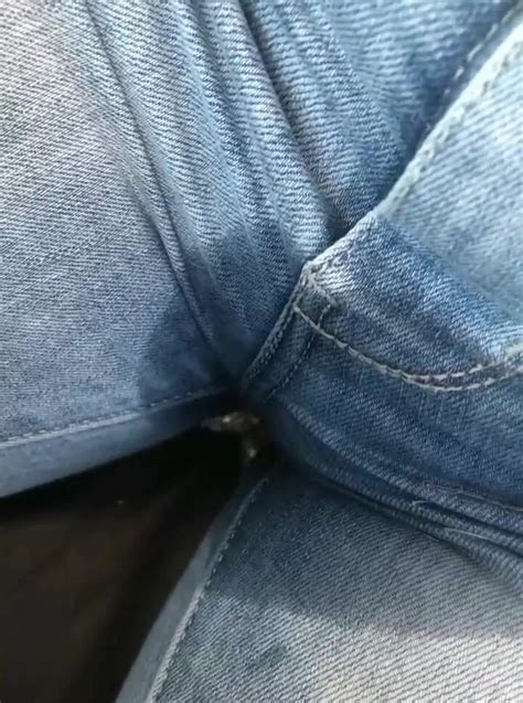 Jeans Wetting On Car Seat Jeans Wetting On Car Seat