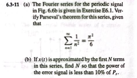 Solved Find The Compact Trigonometric Fourier Series For