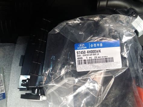 그랜드 스타렉스 냉장콘솔 Diy And 센터페시아 에어컨 송풍구 교체 네이버 블로그